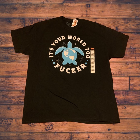 Hot Topic | Shirts | Threadless Funny Animal Shirt Turtle Its Your ...